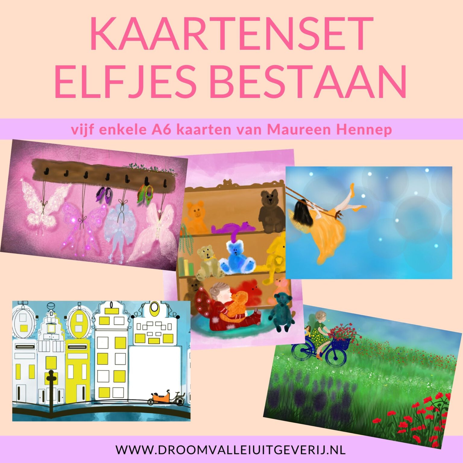 Kaartenset Elfjes bestaan